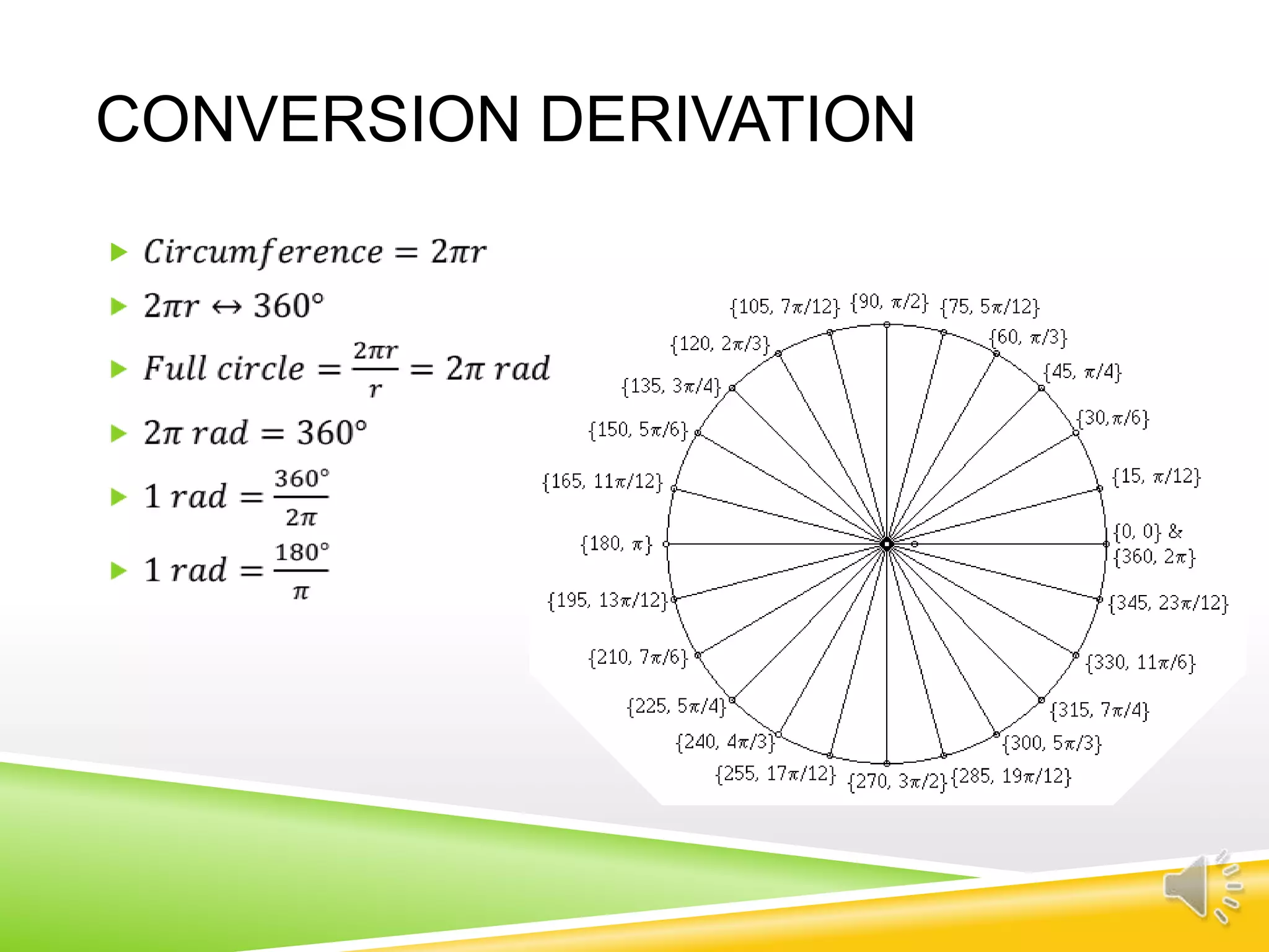 Radians | PPTX