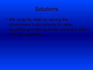 A World Without Math by Damien | PPT