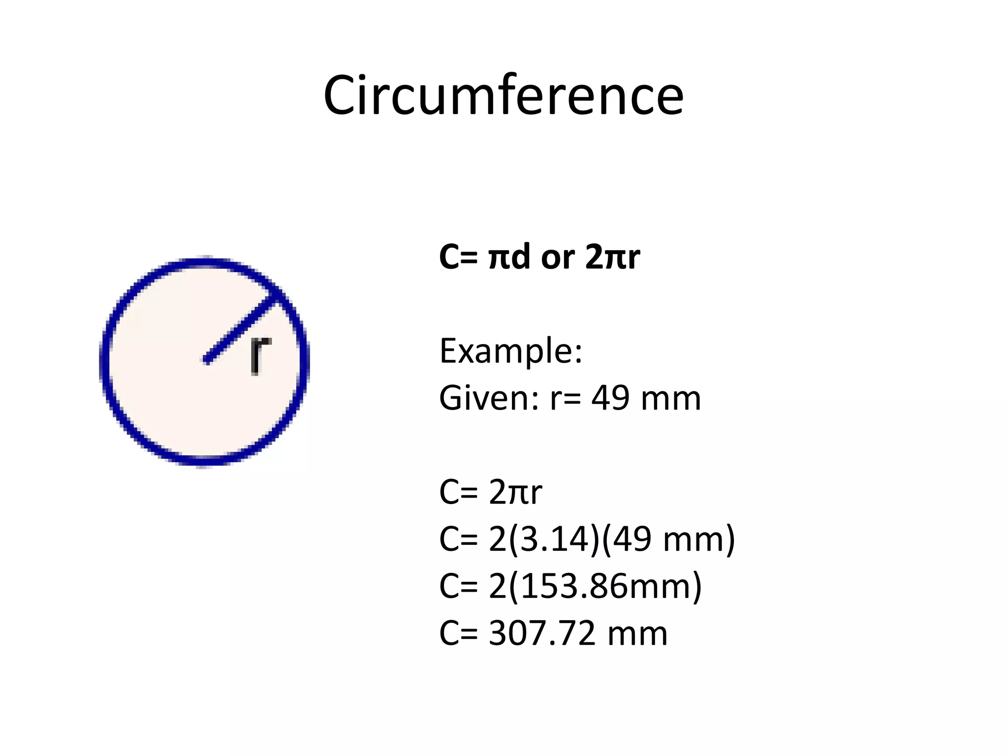 Perimeter And Circumference | PPT