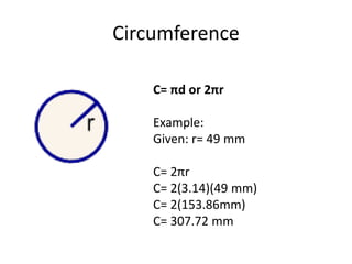 Perimeter And Circumference | PPT