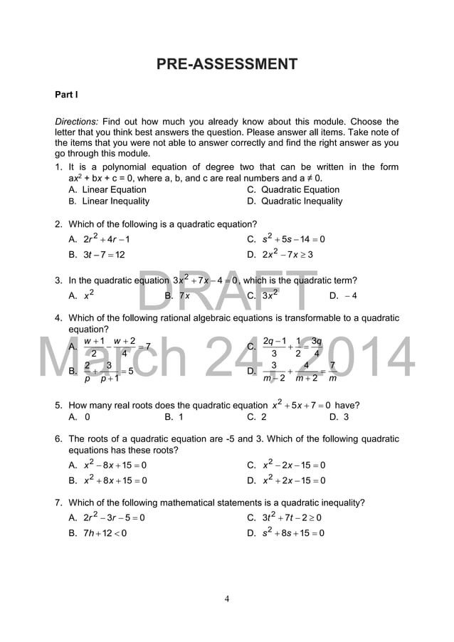 K TO 12 GRADE 9 LEARNER’S MATERIAL IN MATHEMATICS | PDF