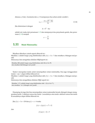 LaTeX ; Notasi Matematika | PDF