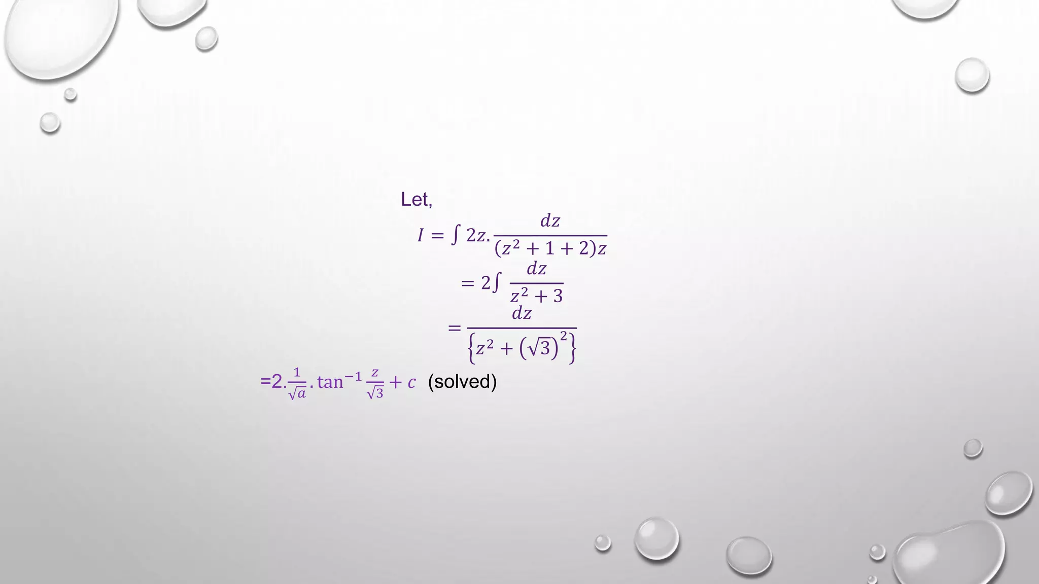 special Type Of integral | PPTX