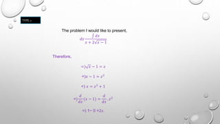 special Type Of integral | PPTX