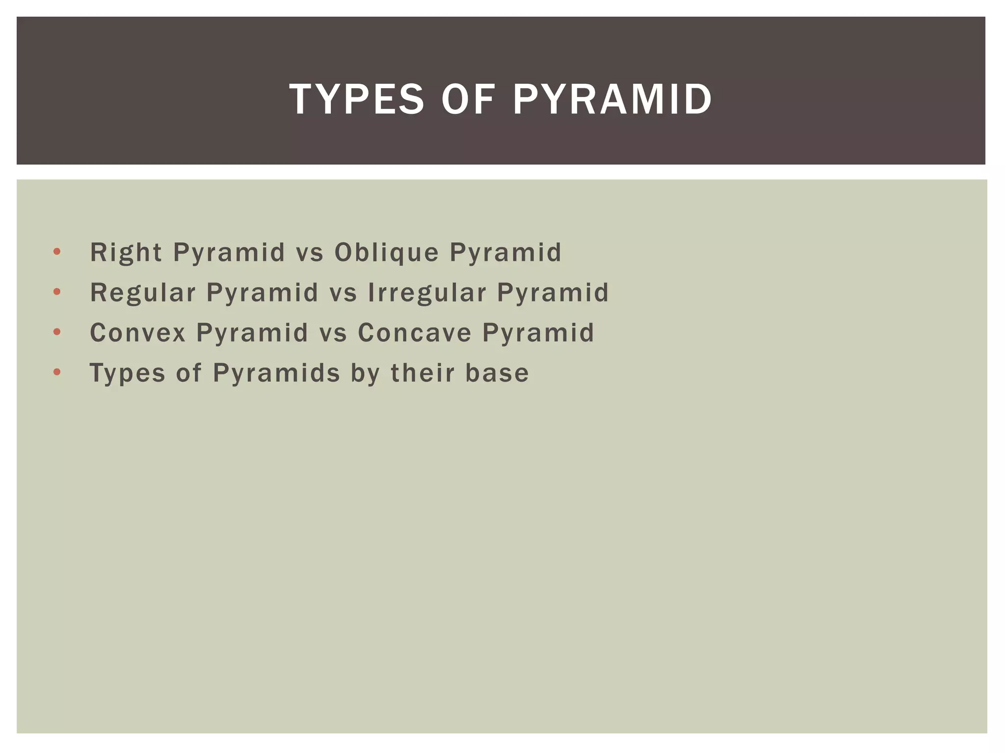 Math PYRAMIDS | PPTX