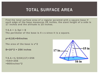 Math PYRAMIDS | PPTX