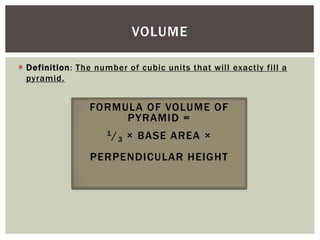 Math PYRAMIDS | PPTX