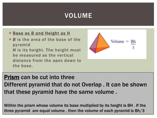Math PYRAMIDS | PPTX