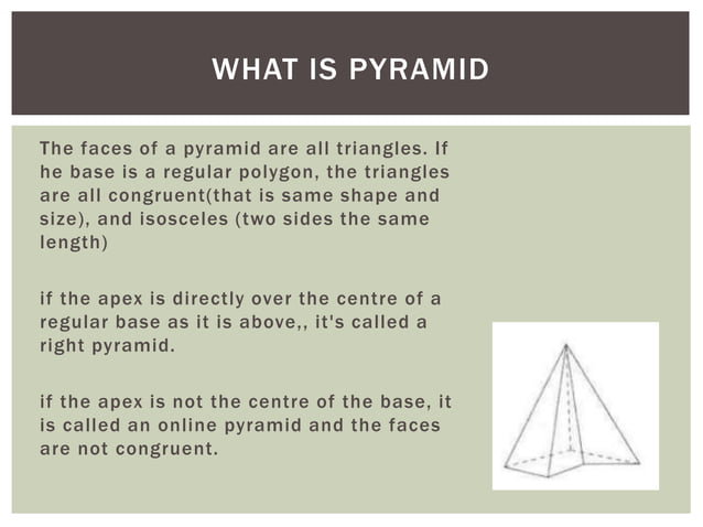 Math PYRAMIDS | PPTX