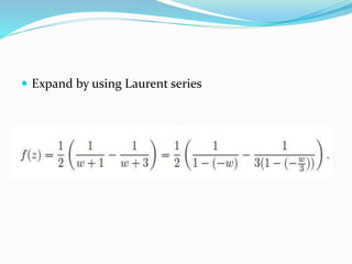 Laurent Series ........ By Muhammad Umer | PPTX