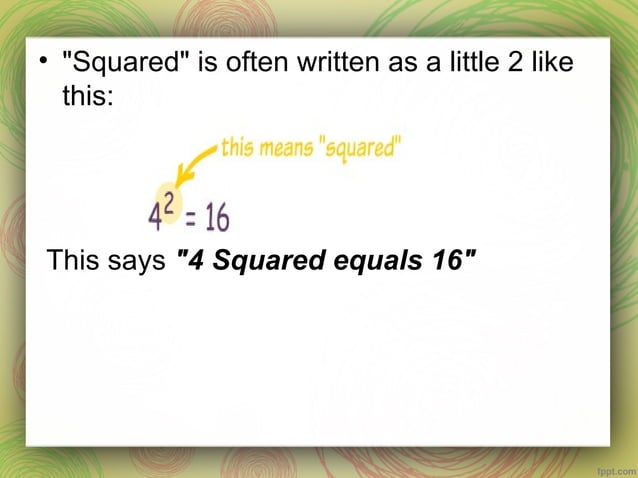 Square root in mathematics | PPT | Science