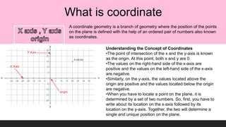 presentation on co-ordinate geometery | PPTX | Geography | Science