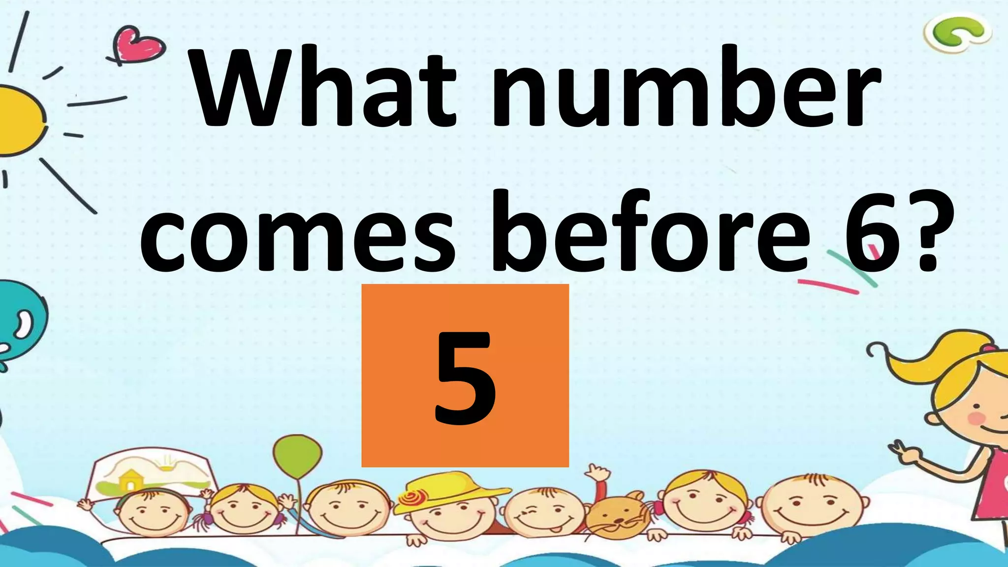 Writing Numbers Before, After and Between | PPTX