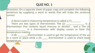 MATH 5 reading ang measuring temperature | PPT