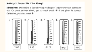 MATH 5 reading ang measuring temperature | PPTX