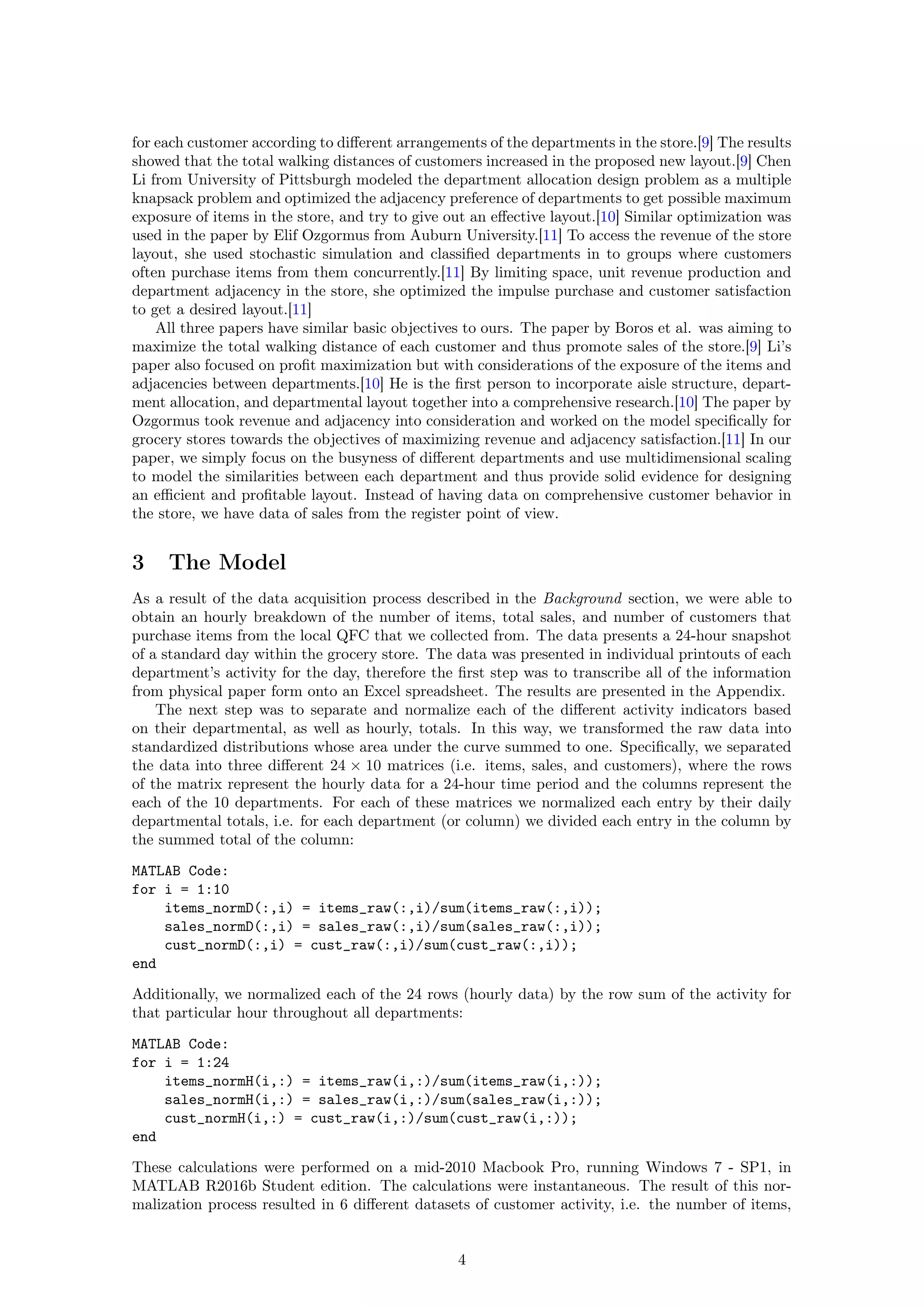 Grocery Store Classification Model | PDF