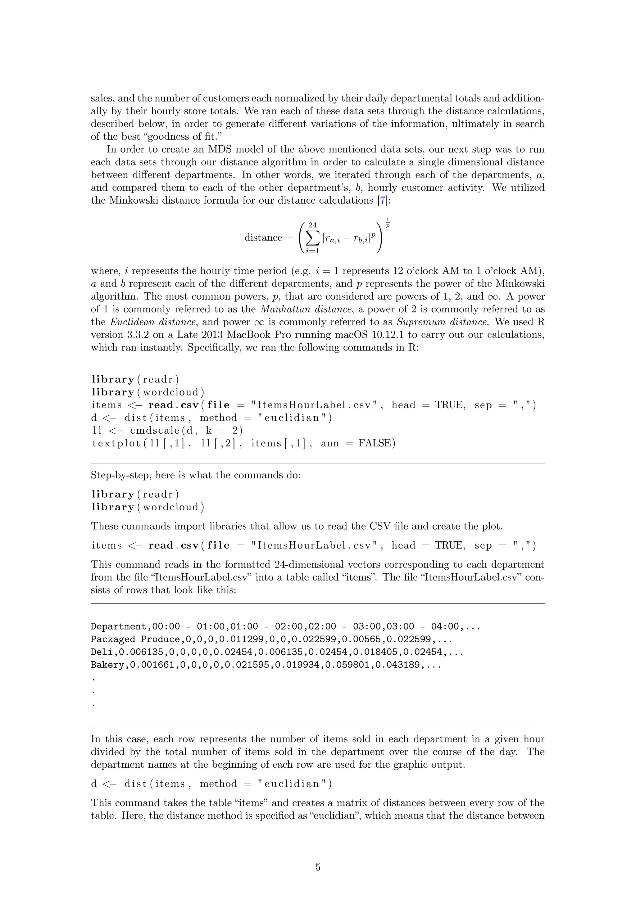 Grocery Store Classification Model | PDF