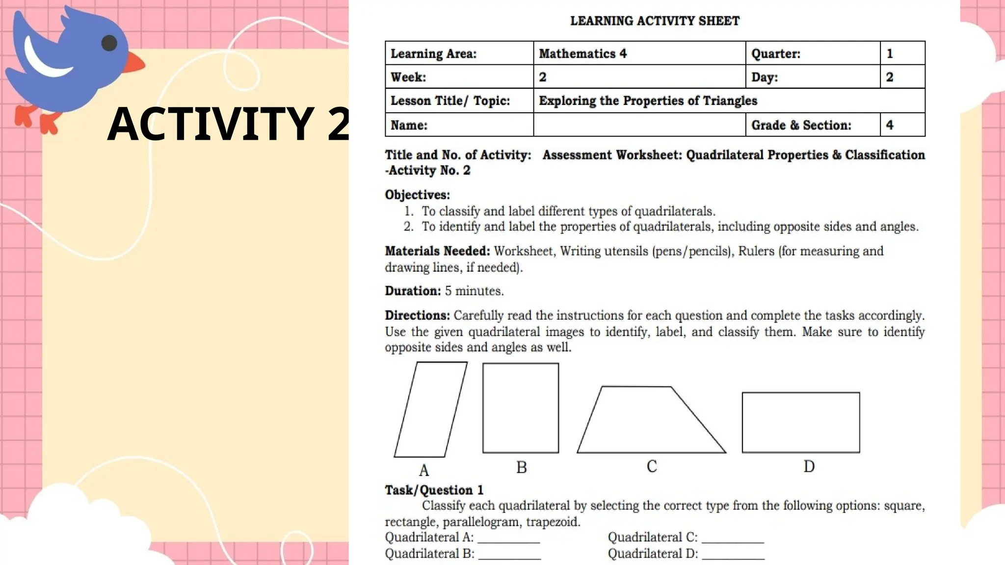 MATH-grade 4_Q1_WEEK2.pptx lesson 2 ..... | PPTX | 3-D Graphics ...