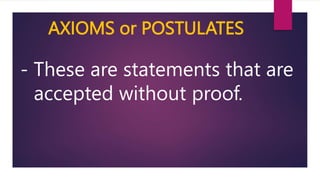 Math-7-Geometric-Terms for grade 7 4th quarter | PPTX | 3-D Graphics ...