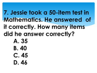MATH-ACHIEVEMENT-TEST for Grade 5 Learners.pptx