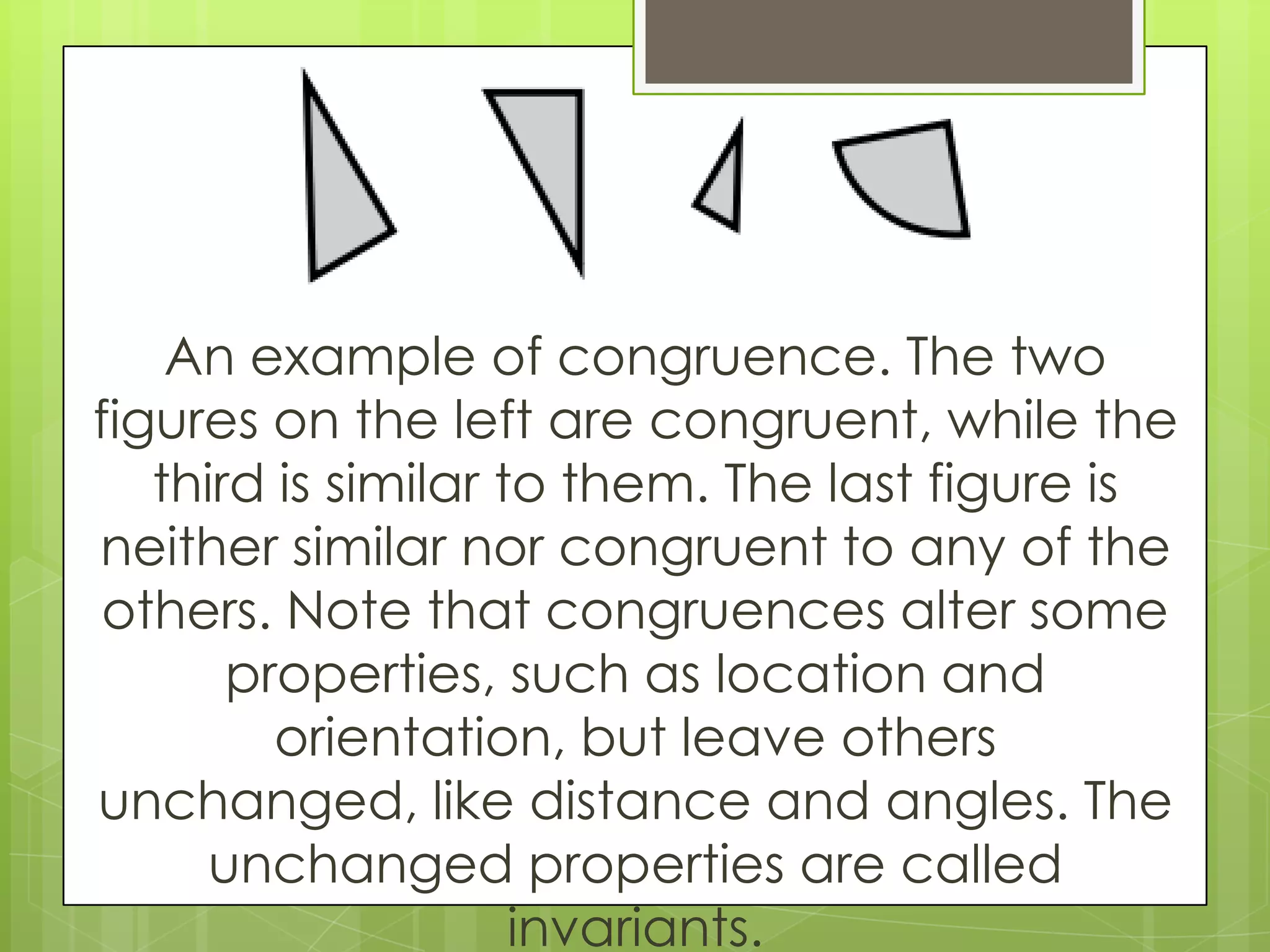 Properties of Congruence | PPTX