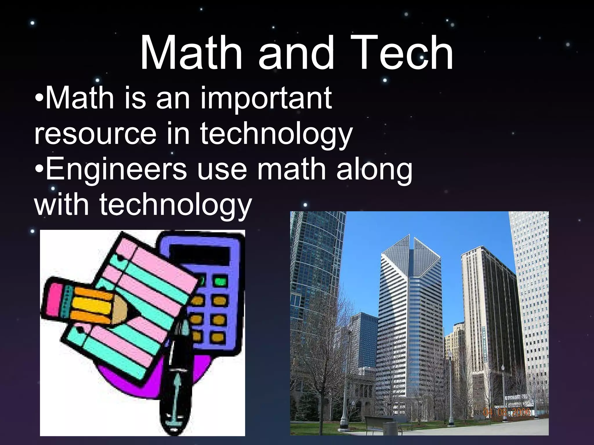 Math and Tech | PPT