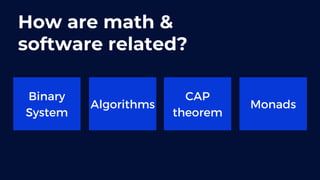 Math Behind Software | PPT