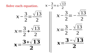 MATHEMATICS 9- COMPLETING THE SQUARE.pptx