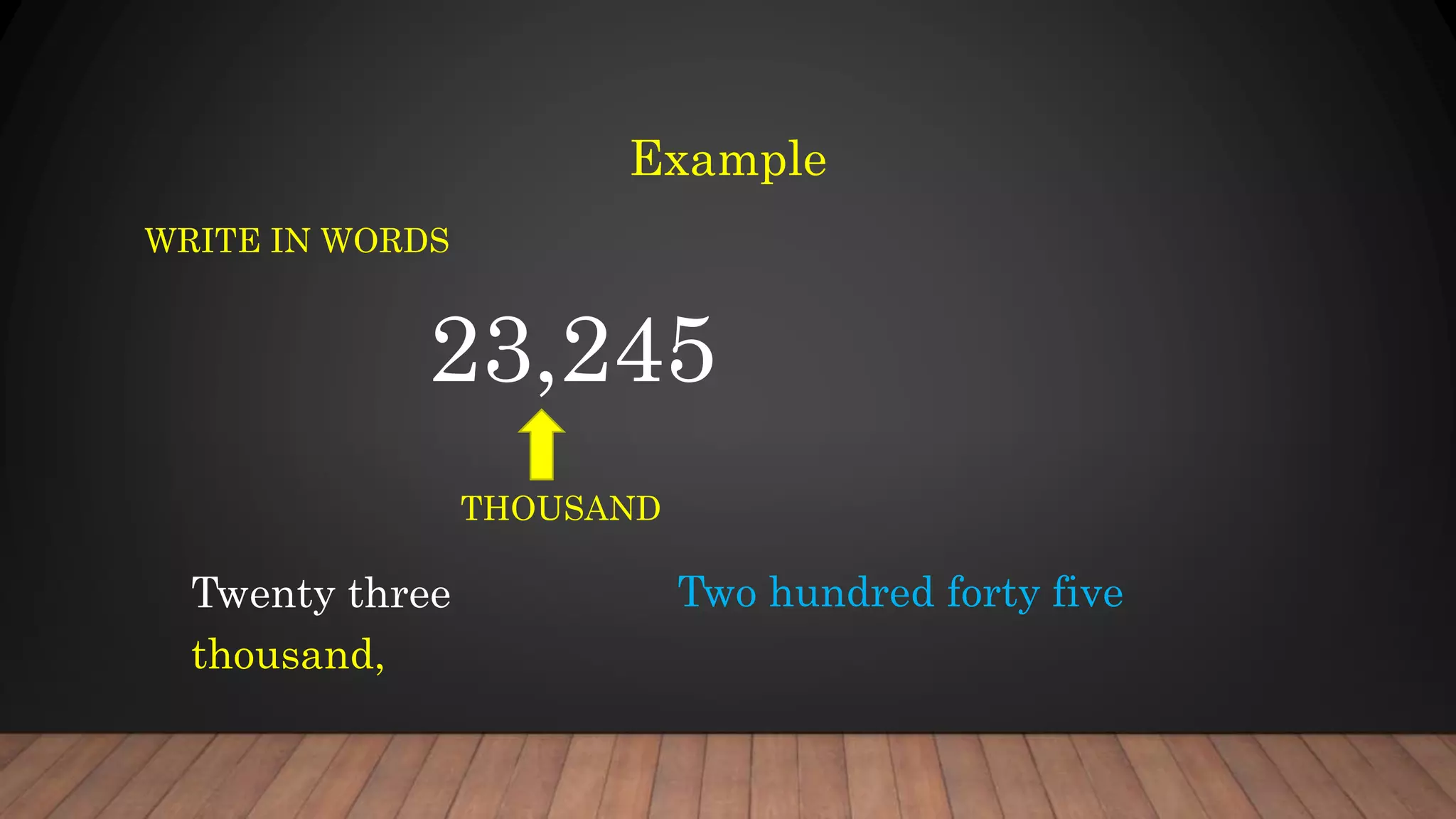 5-Digit numbers and their names | PPTX | Science