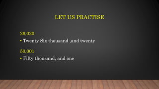 5-Digit numbers and their names | PPTX