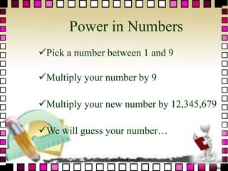 Math e-magic | PPT