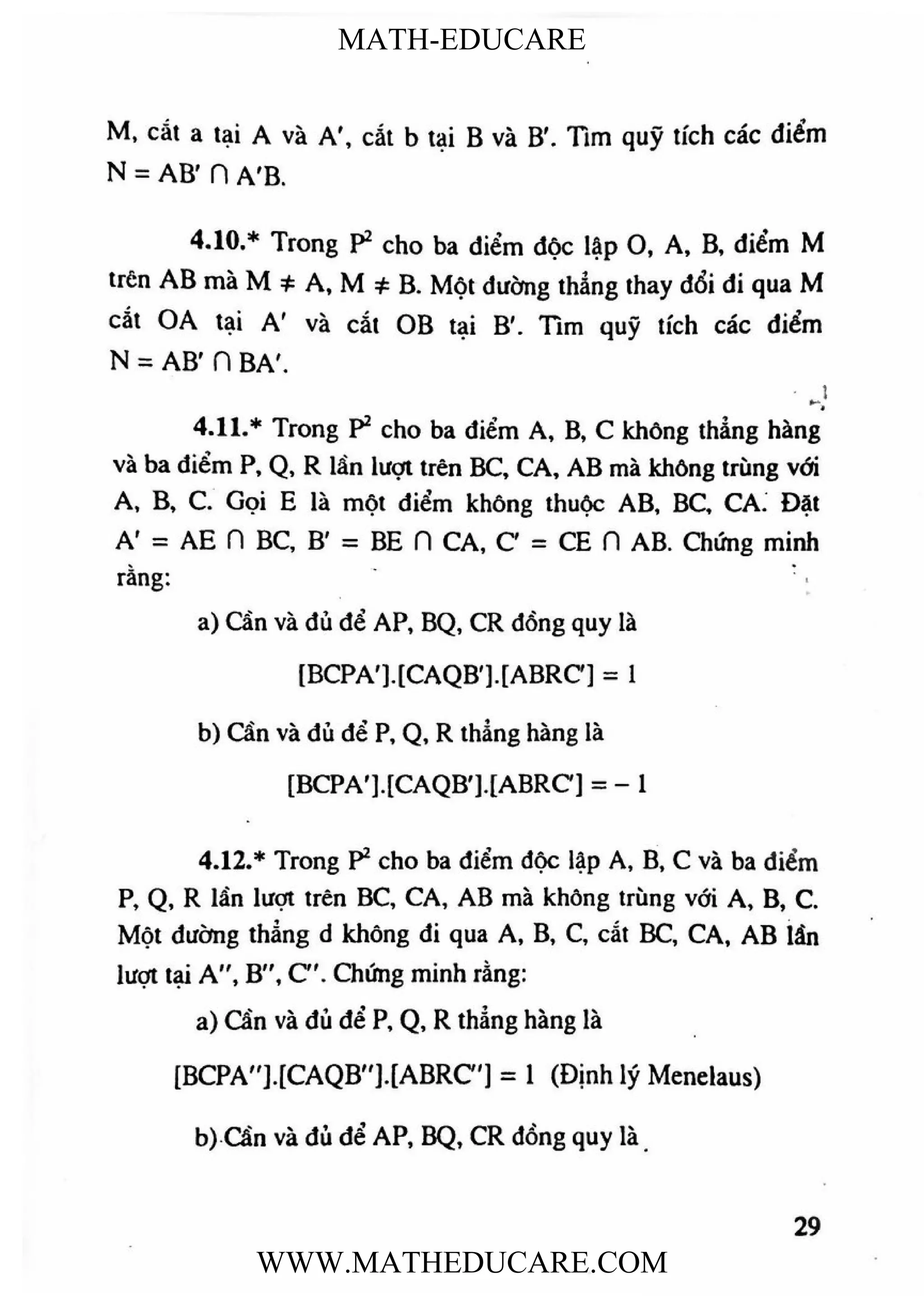 bai tap hinh hoc xa anh-pham binh do | PDF