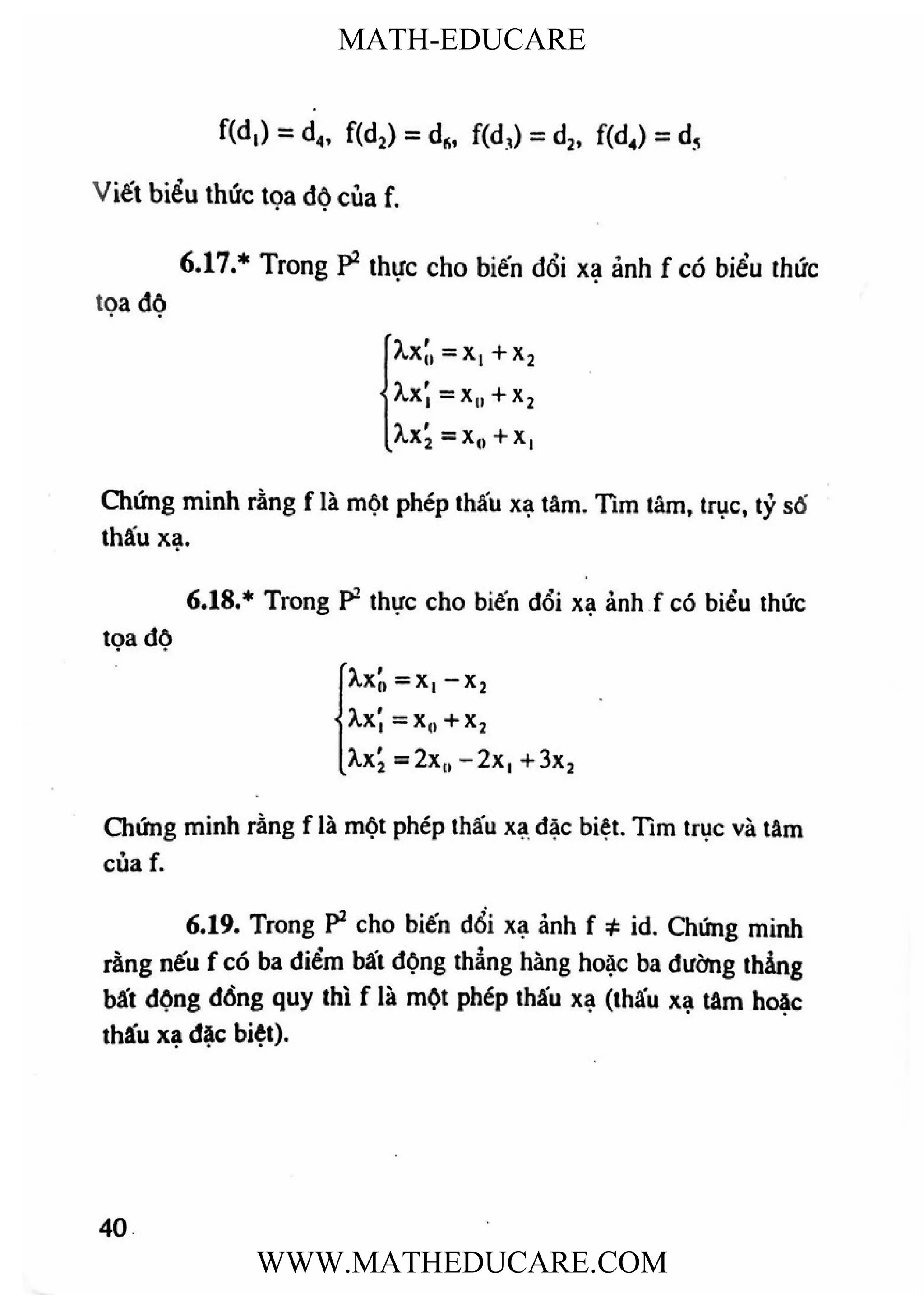 bai tap hinh hoc xa anh-pham binh do | PDF