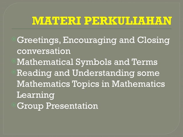 Basic English for Communication - Dr Hj Euis Eti Rohaeti Mpd | PPTX