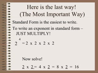 Exponents | PPT