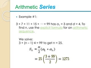 Arithmetic Mean Formula
