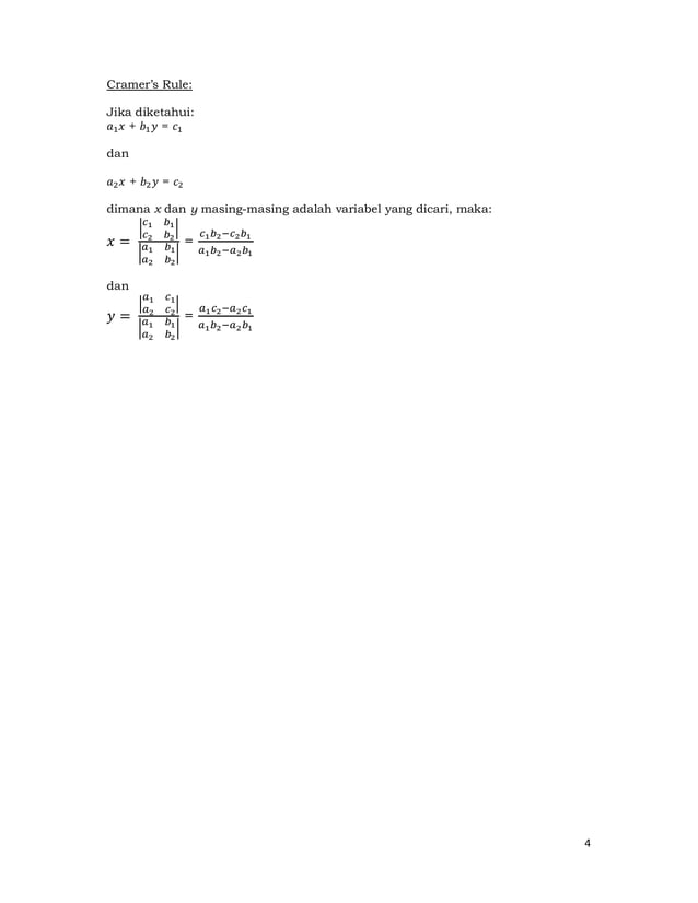 Formula Matematika | PDF