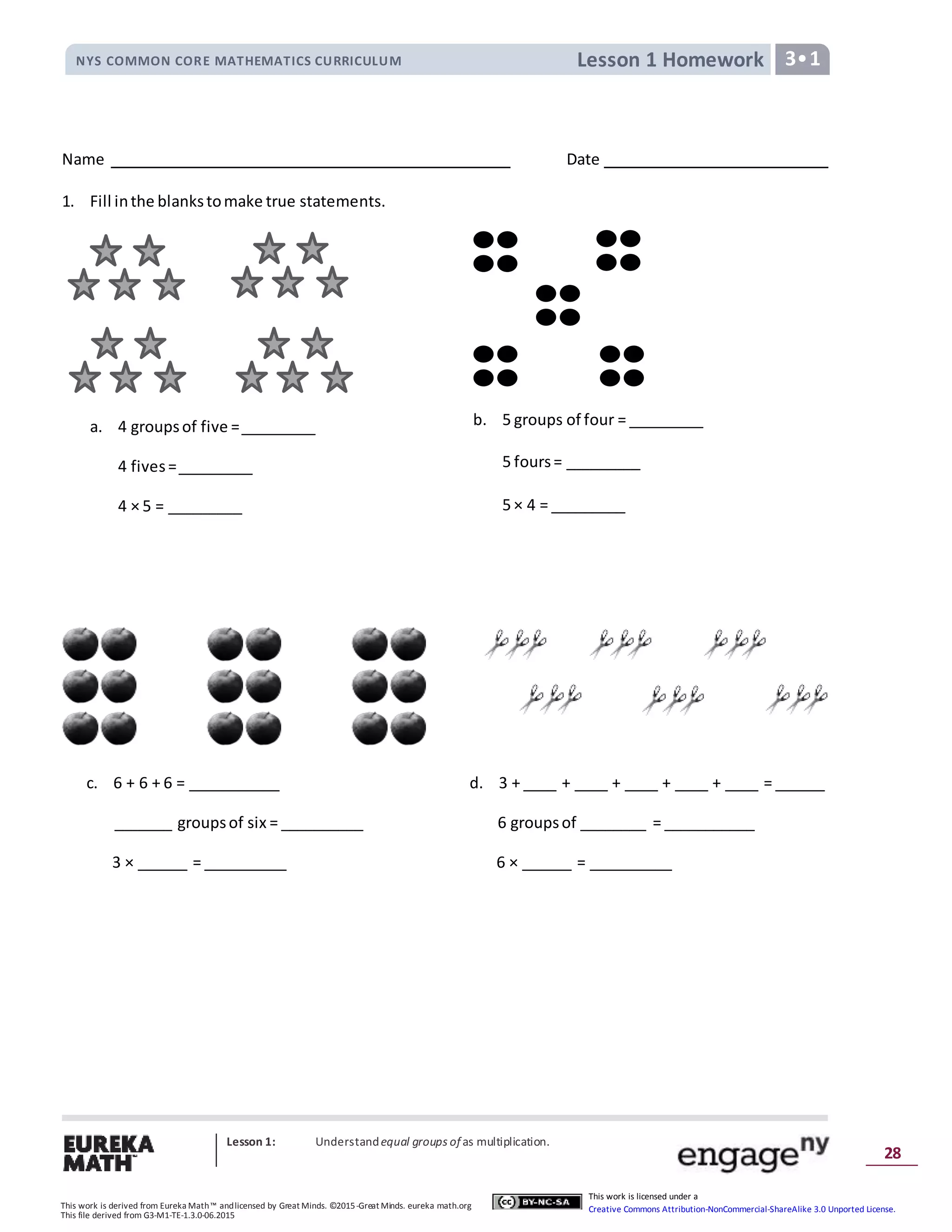 Math g3-m1-topic-a-lesson-1 | DOCX