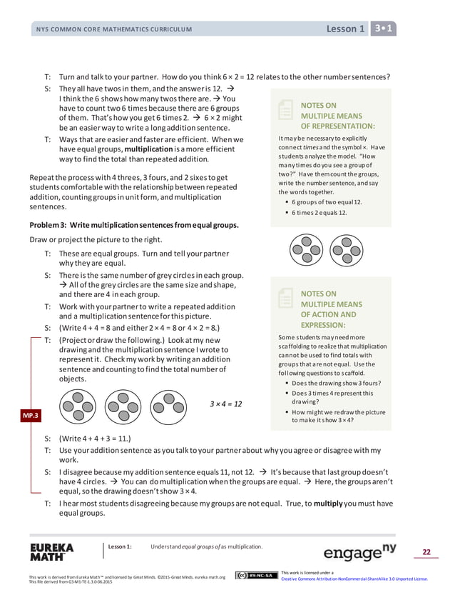 Math g3-m1-topic-a-lesson-1 | PDF