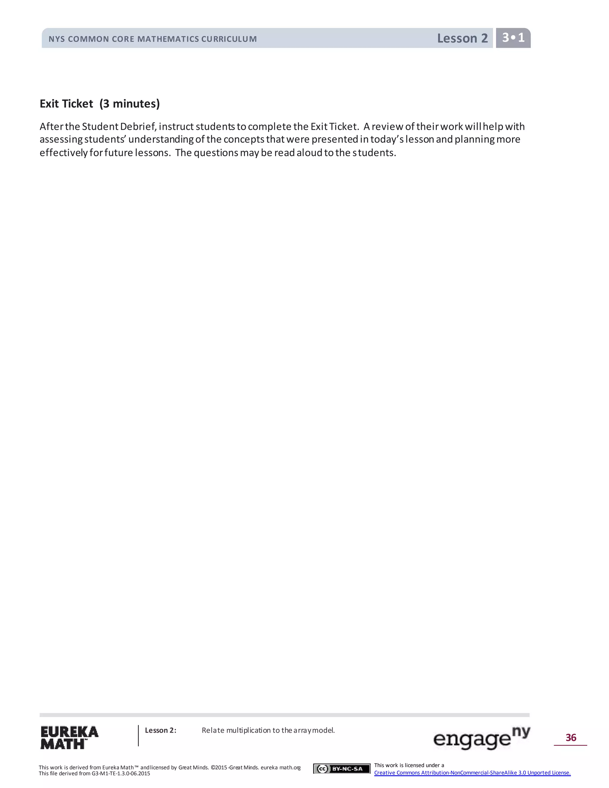 Math g3-m1-topic-a-lesson-2 | PDF