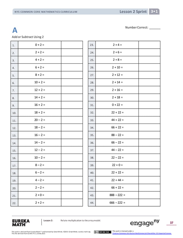 Math g3-m1-topic-a-lesson-2 | PDF
