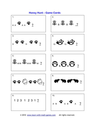 Math games-for-kids | PDF