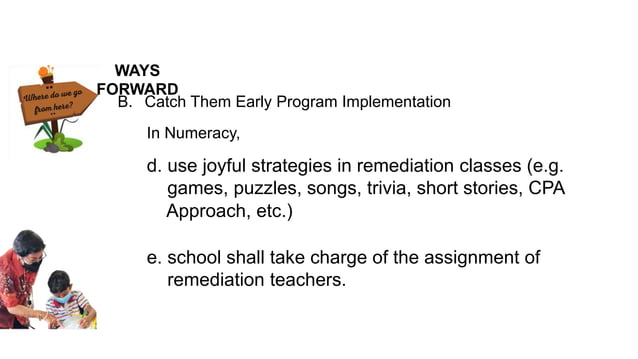Mathematics Learning Recovery Program ptx | PPTX