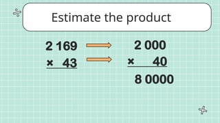 estimating _product_ for_ grade 4 | PPT