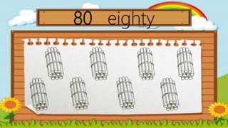 Number Words Tens to Hundreds | PPTX