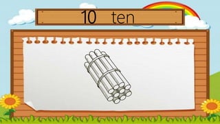 Number Words Tens to Hundreds | PPTX