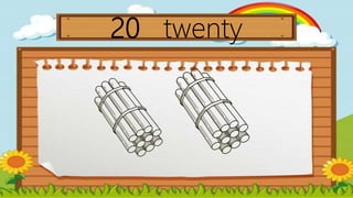 Number Words Tens to Hundreds | PPTX