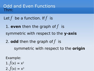 Math - Operations on Functions, Kinds of Functions | PPT | Physics ...