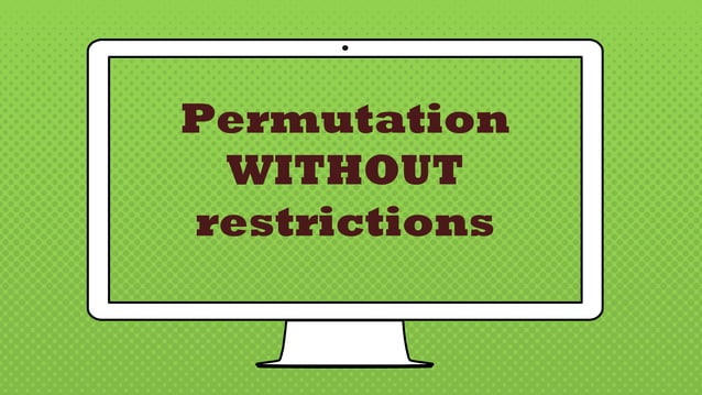 Math Permutation Circular Distinguishable Etc Pptx