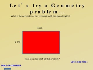 Math Powerpoint Final | PPT